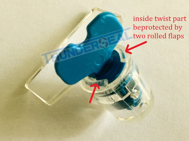 High safe meter seal- Toolless Roto-Seal - Wire Seal Manufacturers and ...