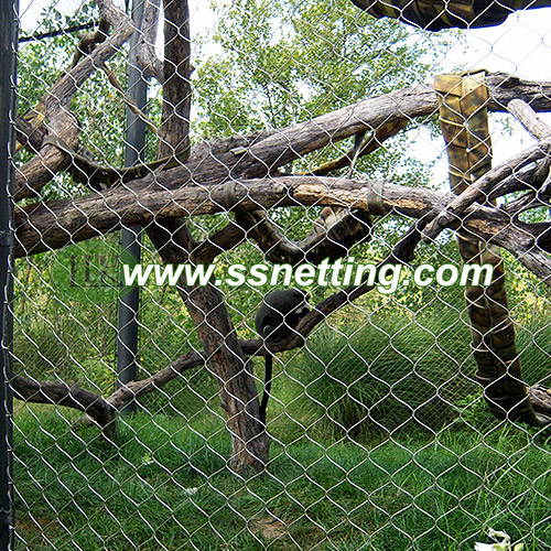 Zoo Animal Enclosure Mesh - stainless steel zoo mesh
